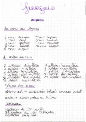 Explication simple: Découvre les Types de Rimes et Vers en Poésie ...