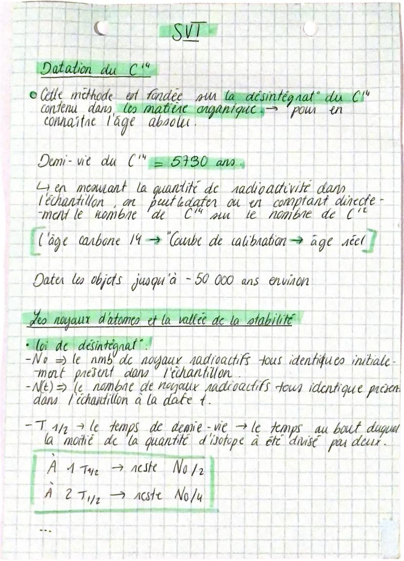 Explication simple: Datation Carbone 14: Explication Simple et Exercice ...