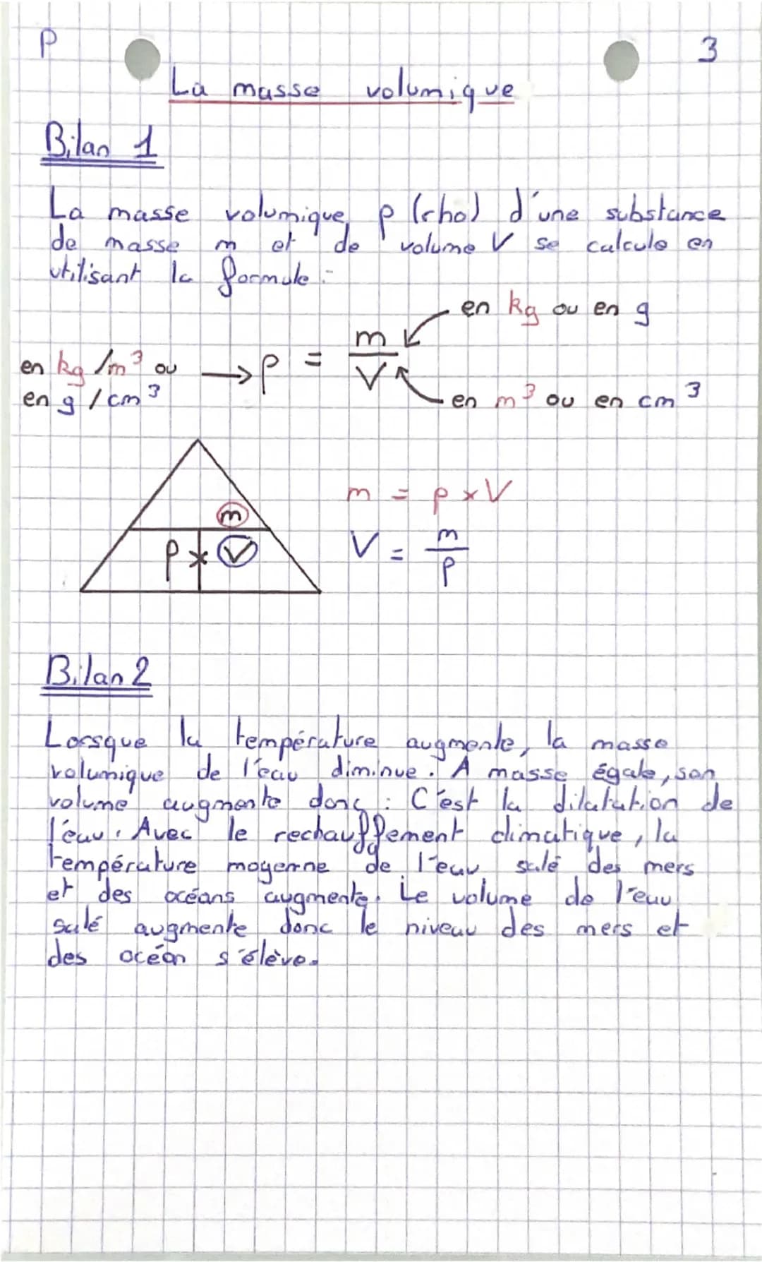 Explication simple: Comprendre la Masse Volumique (Physique/Chimie ...