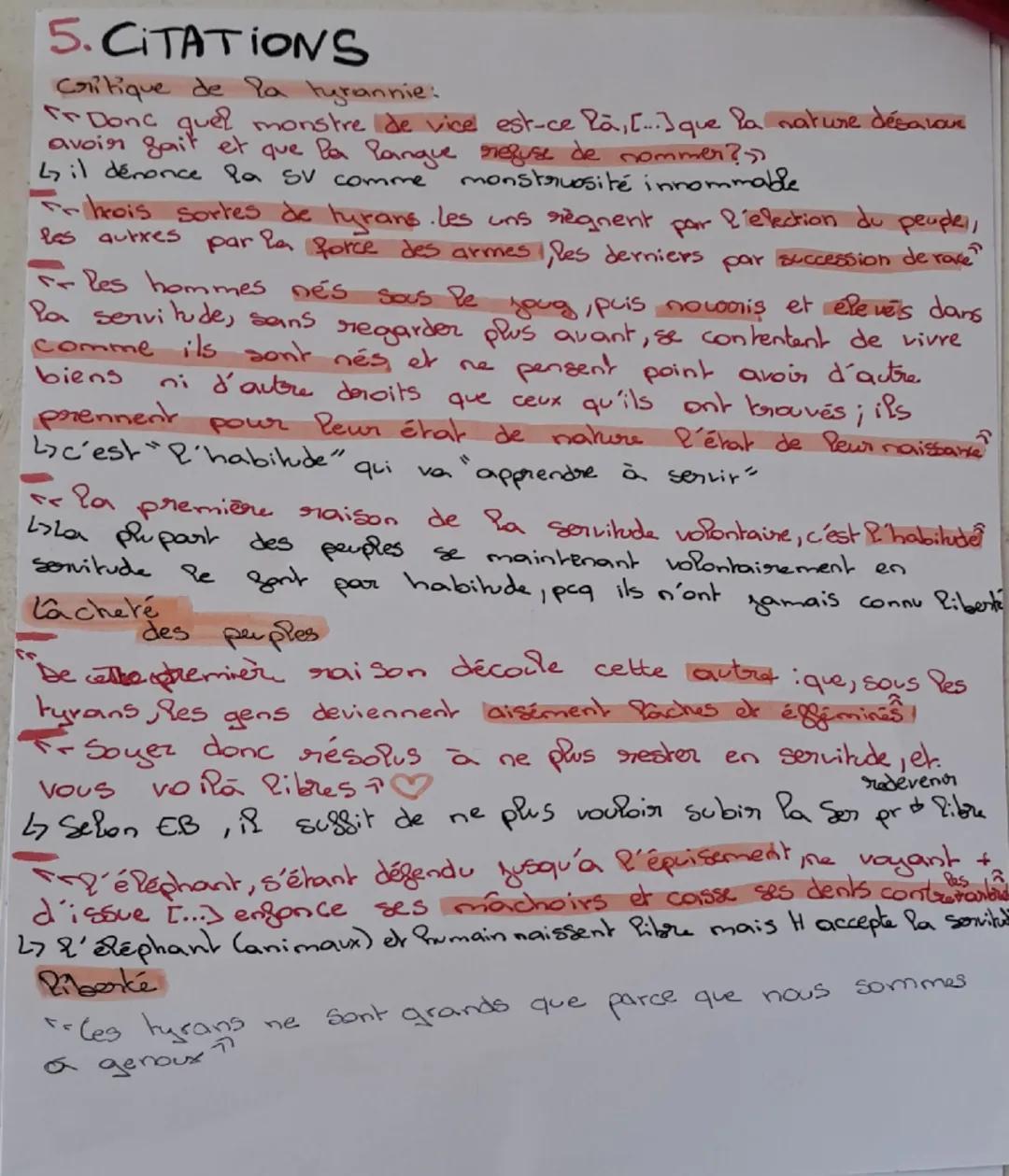 Citation "discours de la servitude volontaire " (Français) en PDF ...