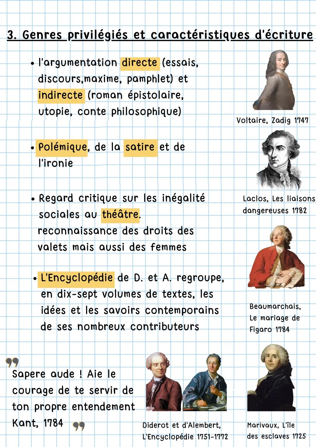 Explication simple: Le siècle des Lumières : résumé, idées et ...