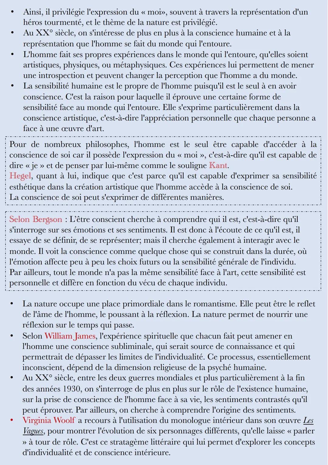 Sujet HLP: Les expressions de la sensibilité (corrigé et PDF) (HLP) en PDF - Knowunity