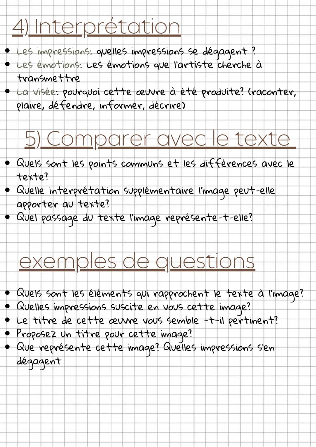 Analyse d'Image Brevet PDF: Exemples et Exercices Corrigés (Français ...