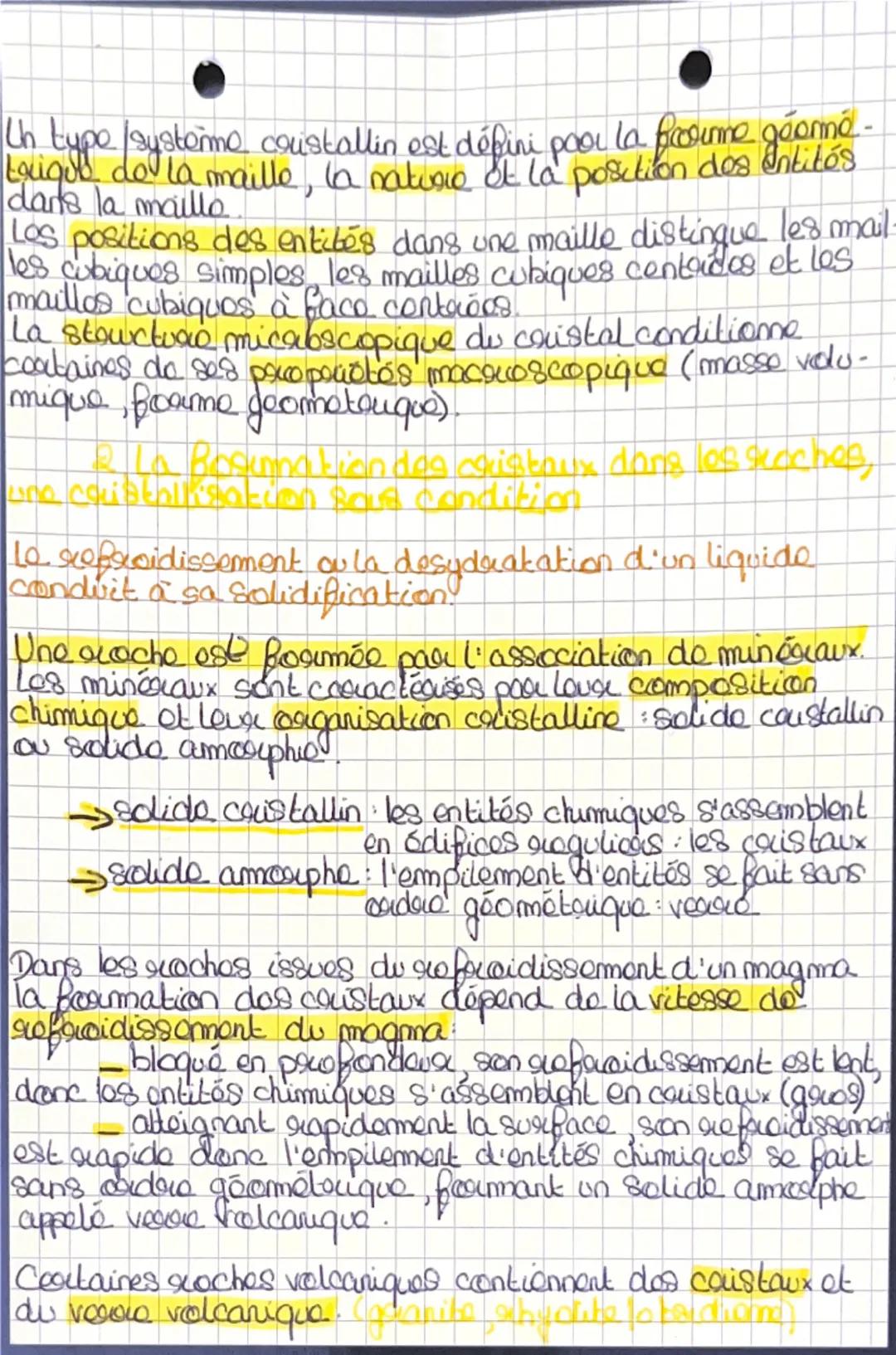 Explication simple: Les éléments chimiques et les cristaux des minéraux ...