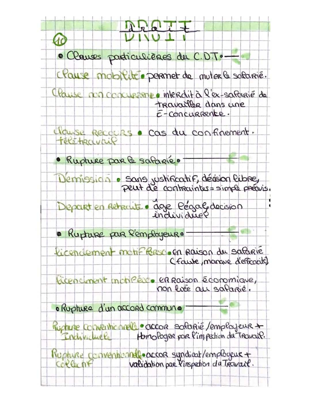 Fiches de Révision Droit et Économie pour le Bac STMG 2024 (STMG ...