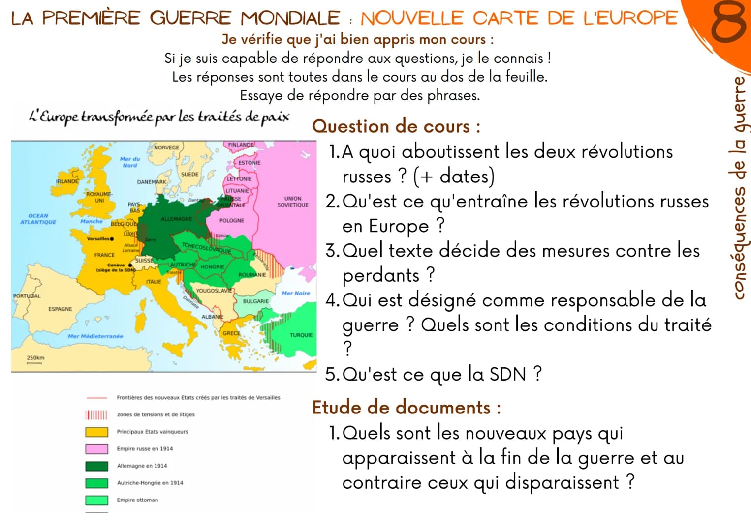 La Première Guerre Mondiale (Histoire) en PDF - Knowunity