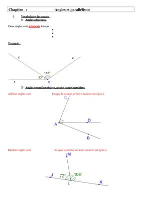 Découvre les angles alternes-internes et leurs propriétés (Maths) en ...
