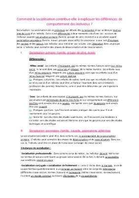 Explication simple: Méthode AEI SES Seconde - Chapitre 1 et Exercices ...