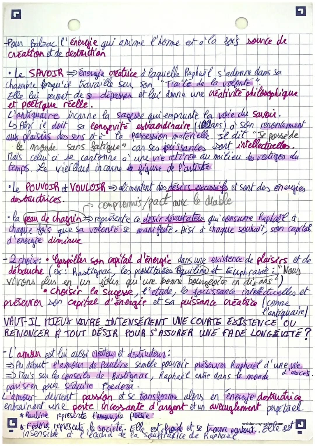 La Peau de Chagrin : Résumé et Analyse des Personnages par Chapitres ...