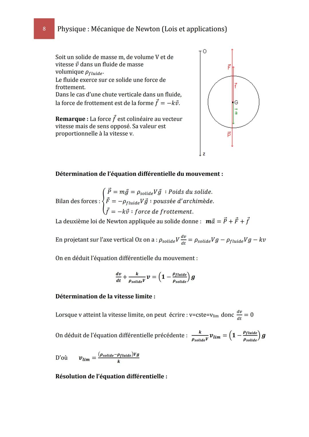 Explication simple: Les 3 lois de Newton : Formules et Cours PDF ...